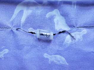 Proof of concept simple conductive thread stitch sensor to measure the ...