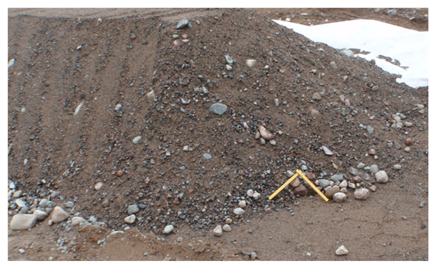 The segregation of a sand-gravel dam filter of crushed rock and the ...